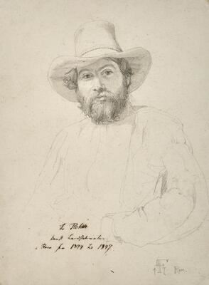 Lorenz Frolich | Portrait of Frederik Rohde (1816–1886 (1830 - 1834 ...