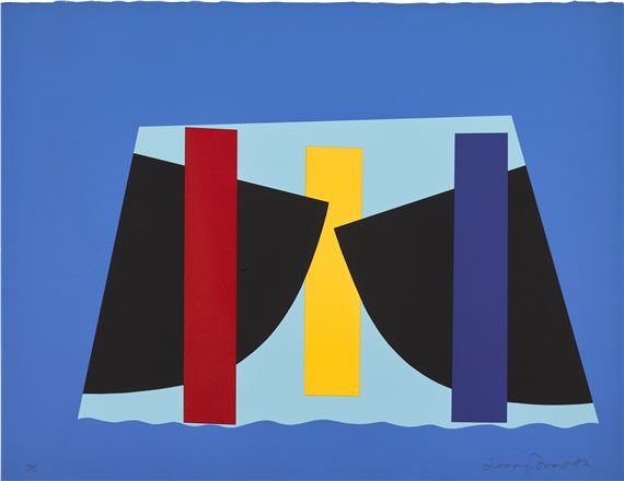 Terry Frost | Newlyn Rhythm; and Black Sun (1982) | MutualArt