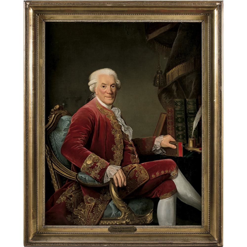 Joseph Boze | PORTRAIT DE SIMON ALEXANDRE JEAN, MARQUIS DE GALLIFFET ...