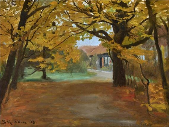 Peder Severin Krøyer | Skagen plantage | MutualArt