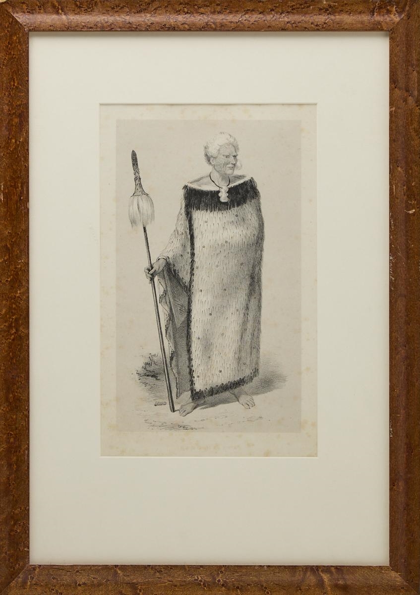 Charles Decimus Barraud | Te Rangihaeata by Charles Decimus Barraud ...