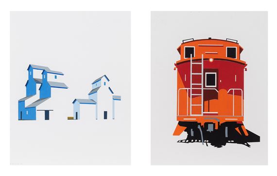 William Steiger | Caboose-End View Steiger 09 (2009) | MutualArt