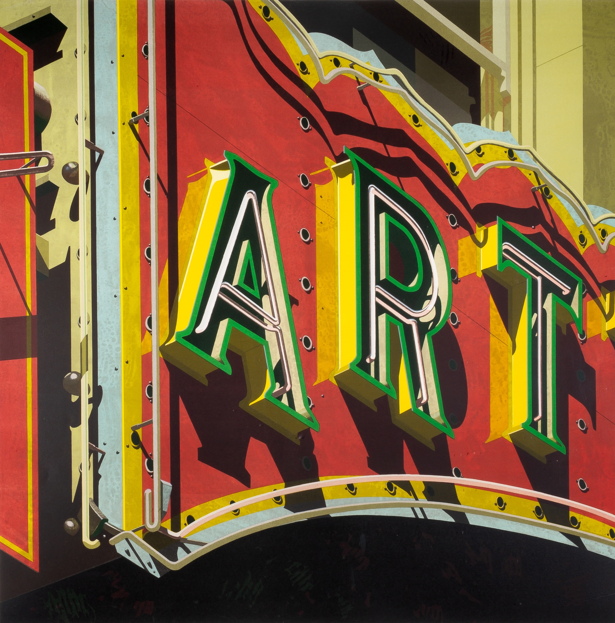 Robert Cottingham | Robert Cottingham (b. 1935 | MutualArt