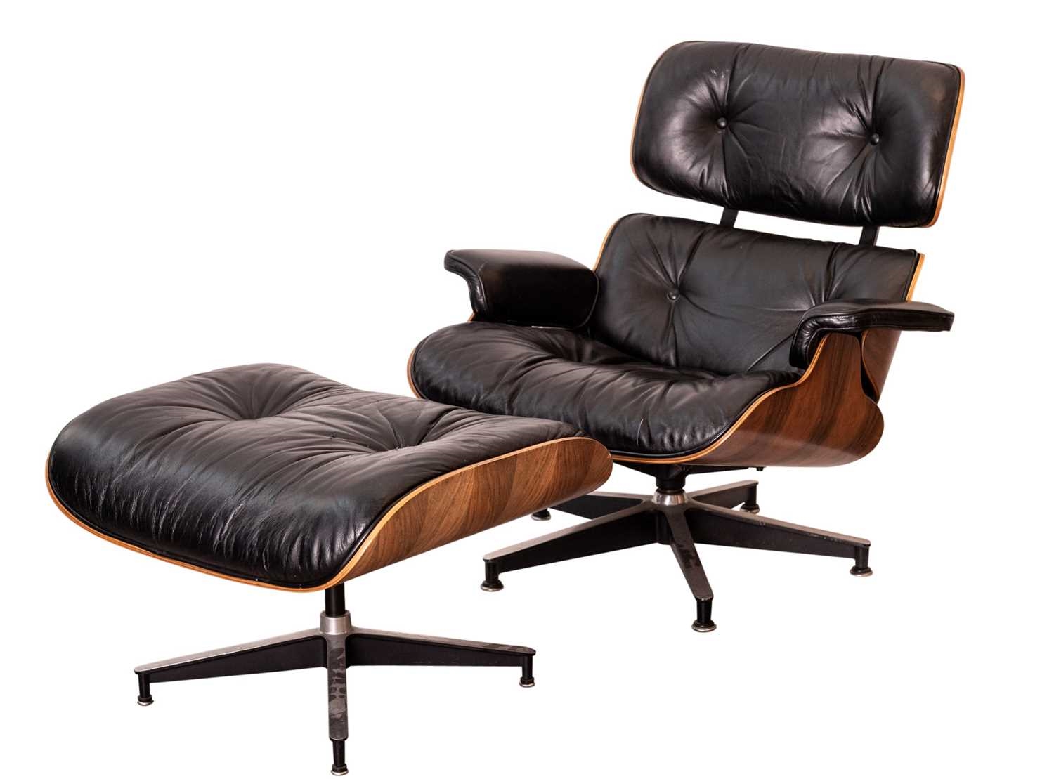 Charles & Ray Eames | Charles & Ray Eames Rosewood #670 Lounge Chair ...