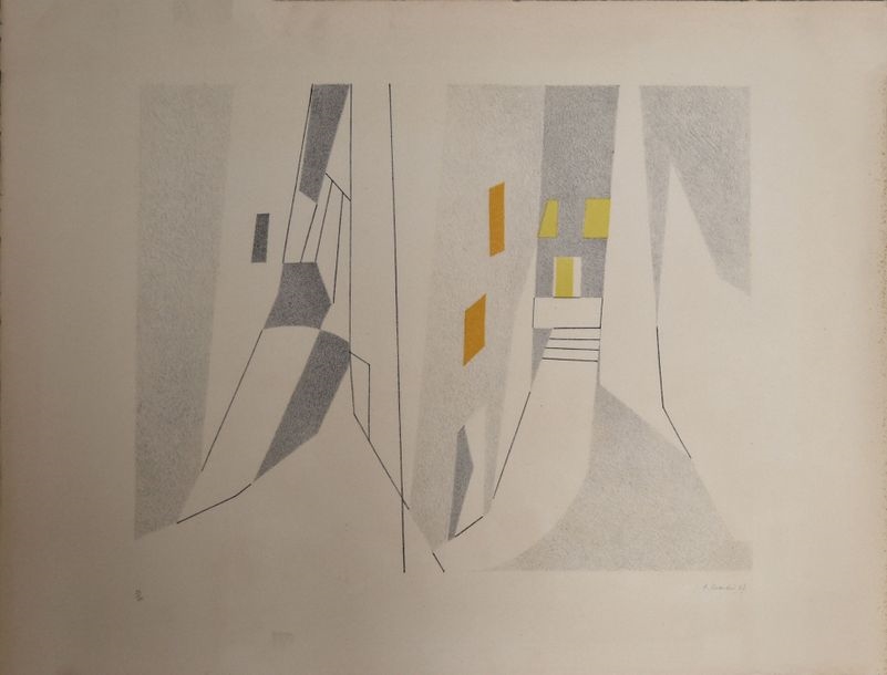 André Beaudin | Architecture (1957) | MutualArt