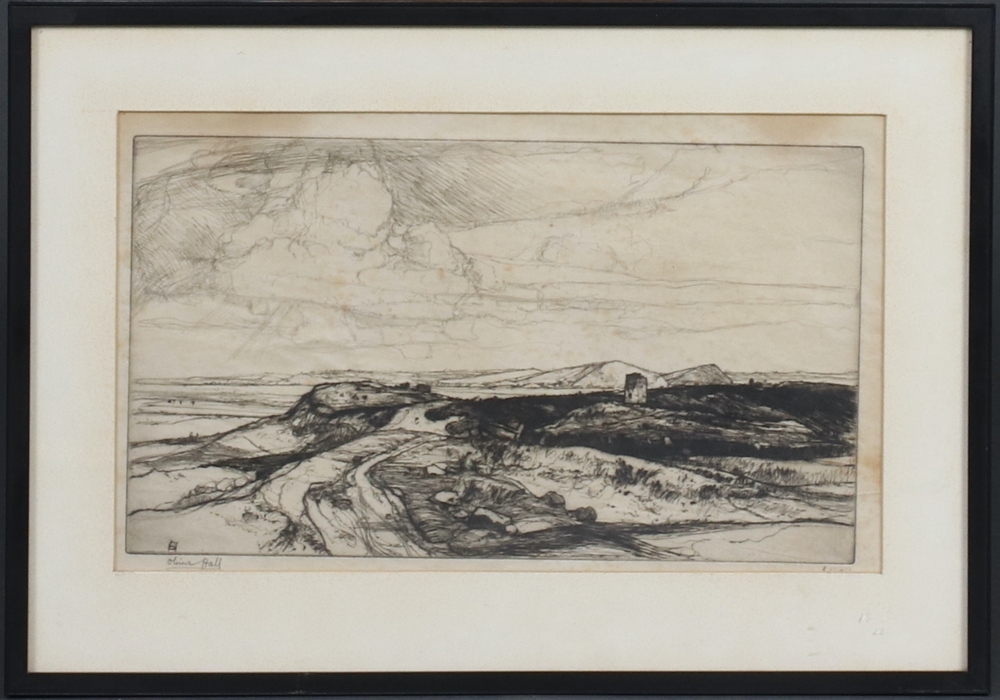 Oliver Hall | Oliver Hall (1869-1957), etching signed in pencil ...