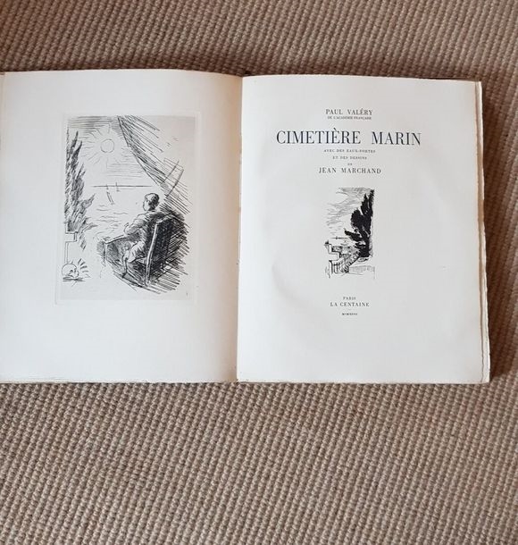 Paul Valery | Paul VALERY-Cimetière Marin- (1927) | MutualArt