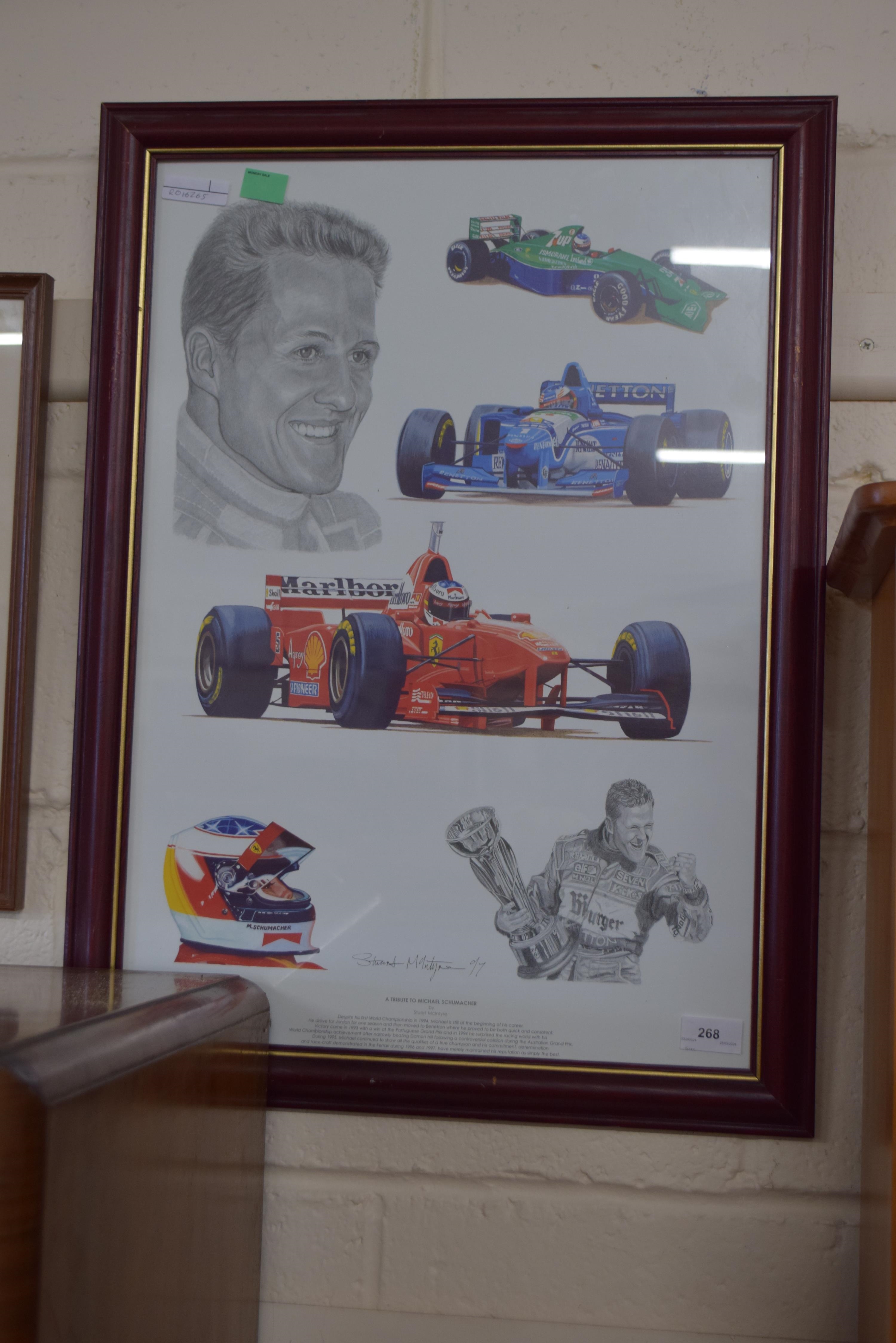 Stuart McIntyre | a Tribute to Michael Schumacher | MutualArt
