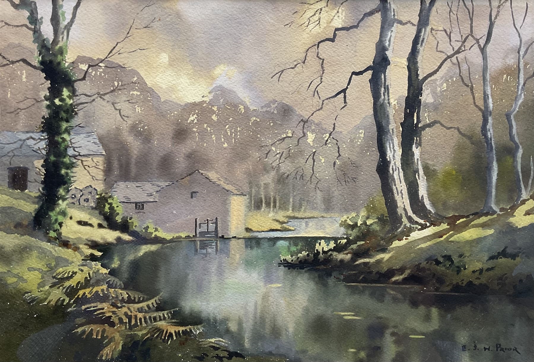 Ebenezer John Woods (jack) Prior | Old Water Mill - Beetham | MutualArt