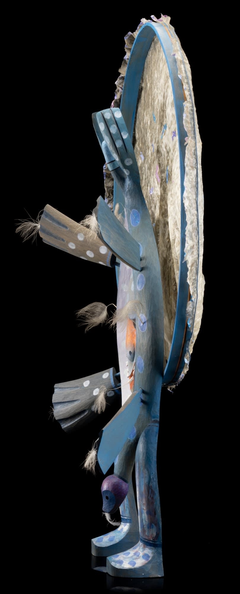 Robert James Schoppert | Seal Dancer Spirit Drum (1983) | MutualArt