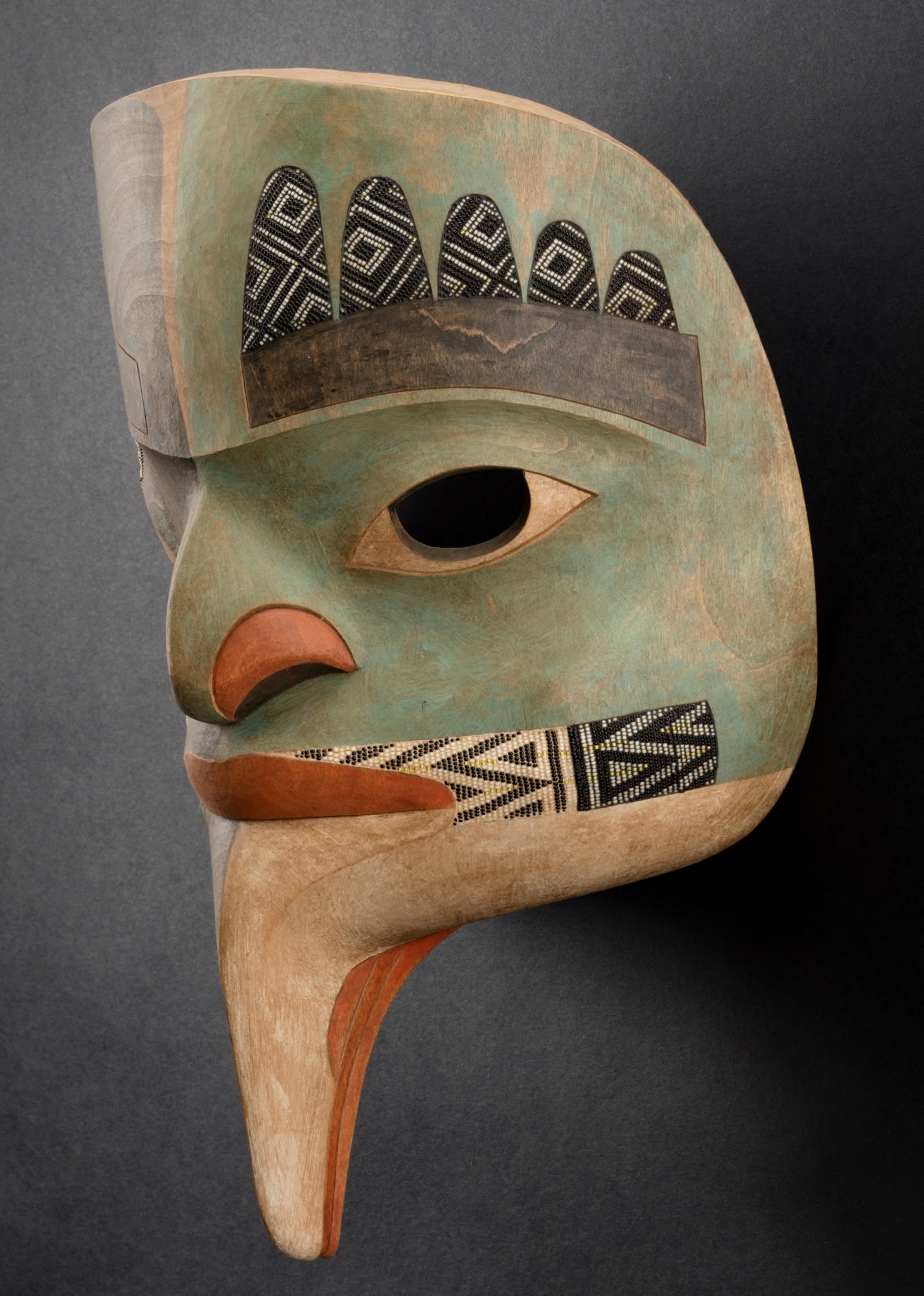 Scott Jensen | Raven Paints His Face Mask (2013) | MutualArt