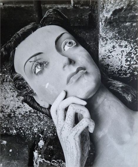 Anker Spang-Larsen | Face and hand of a mannequin | MutualArt