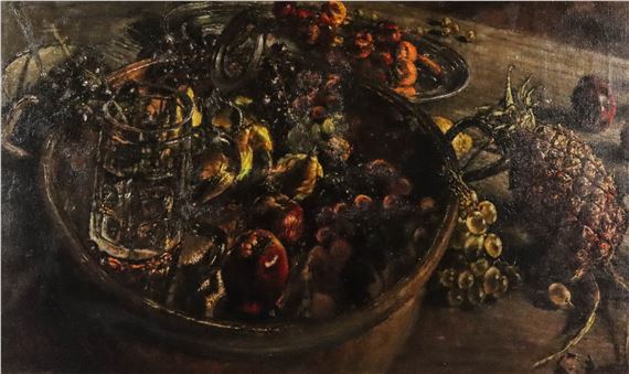 Kenneth Newton | ARR Kenneth Newton (1933-1984) -Oil painting - Still ...