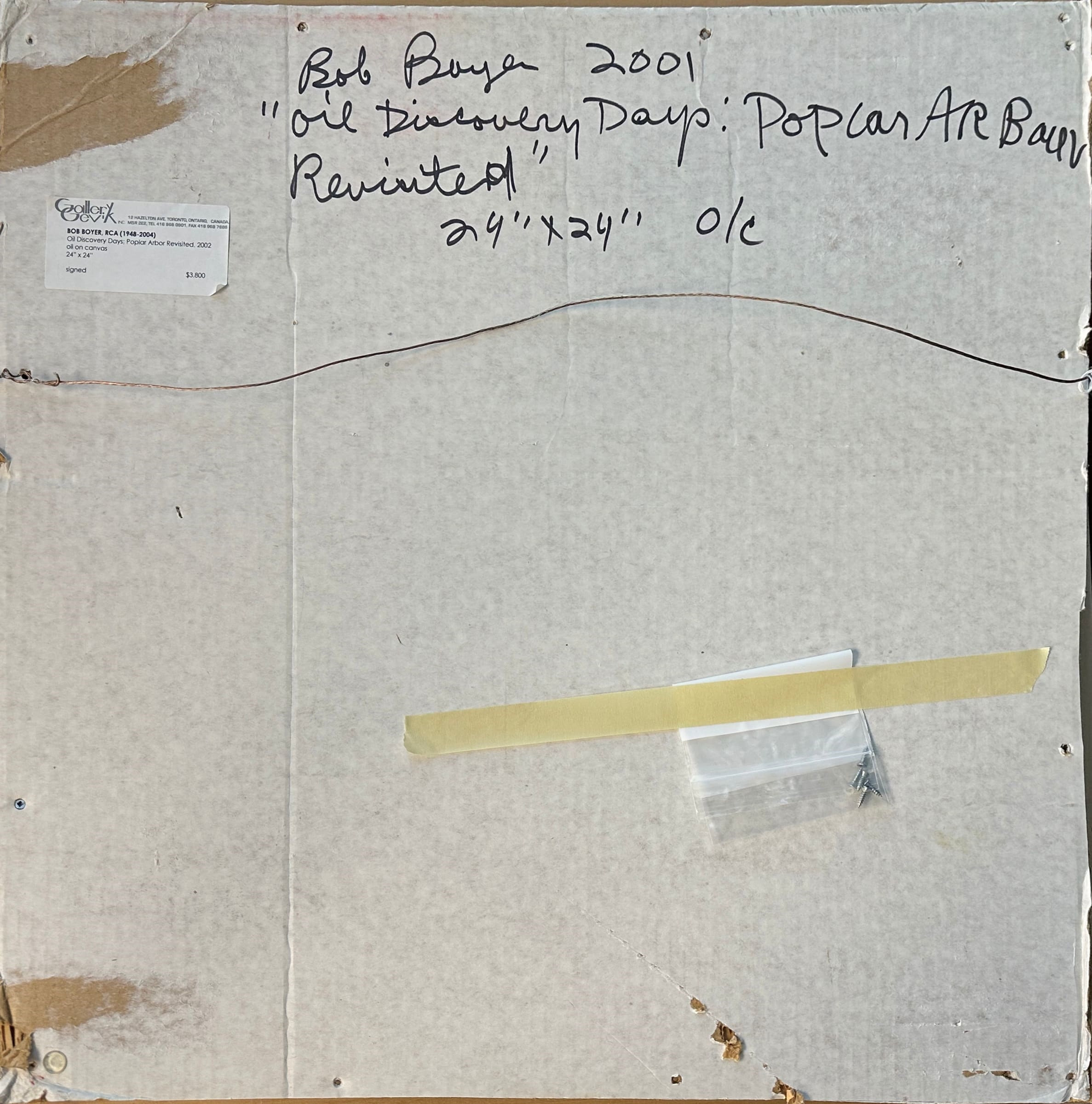 Bob Boyer | Oil Discovery Days: Poplar Arbor Revisited (Legion [Park ...