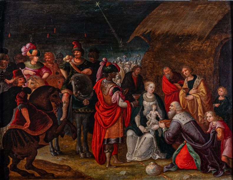 Antwerp School, 17th Century | Adoration of the Magi (17th Century) | MutualArt