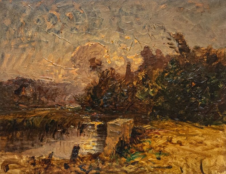 Francois-Auguste Ravier | The Bung of the Roche Pond | MutualArt