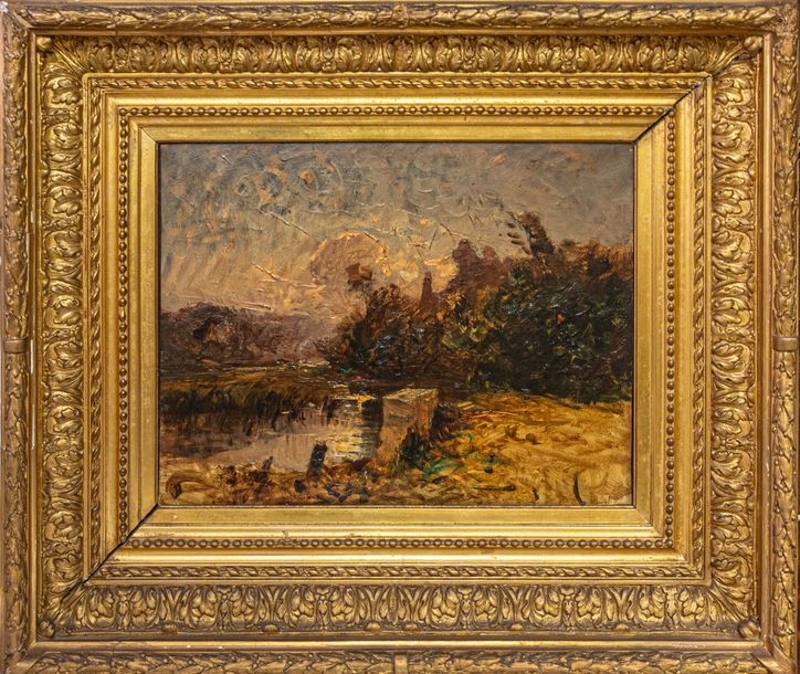 Francois-Auguste Ravier | The Bung of the Roche Pond | MutualArt