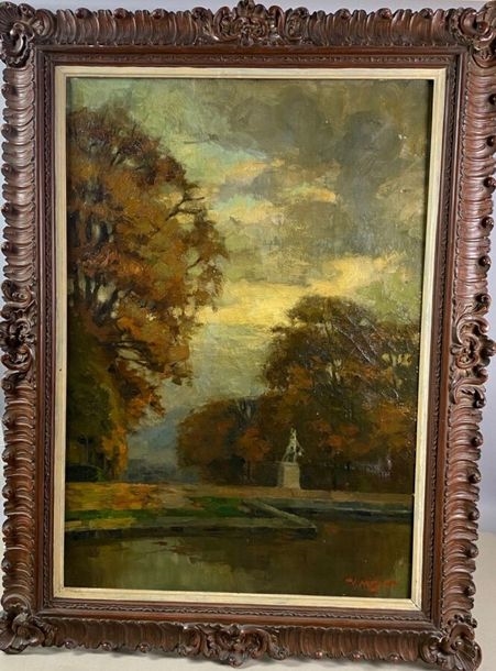 Victor Mignot | Vue du Parc du Château de Saint-Cloud | MutualArt