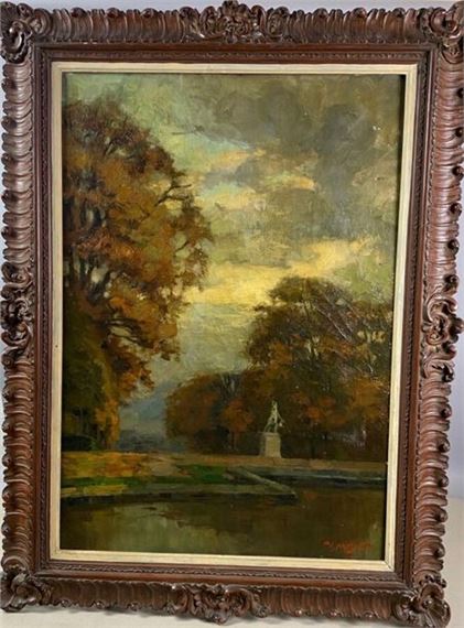 Victor Mignot | Vue du Parc du Château de Saint-Cloud | MutualArt