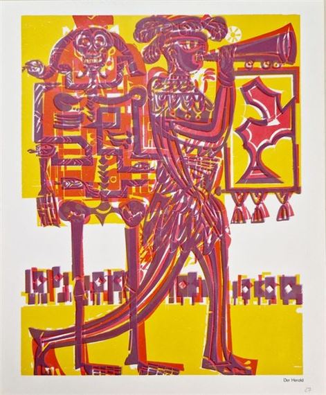 HAP Grieshaber | HAP Grieshaber (1966) | MutualArt