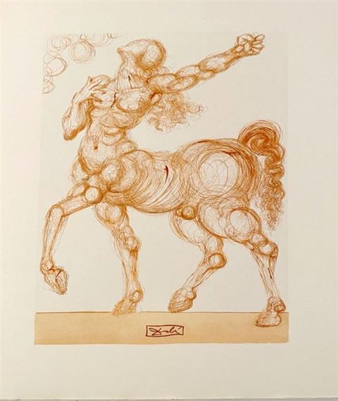 Salvador Dalí | Salvador Dali - The Divine Comedy - Hell 25 - The ...