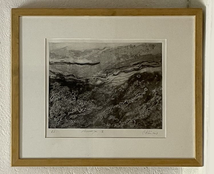 Claude Verlinde | Asleep on a bench (1974) | MutualArt