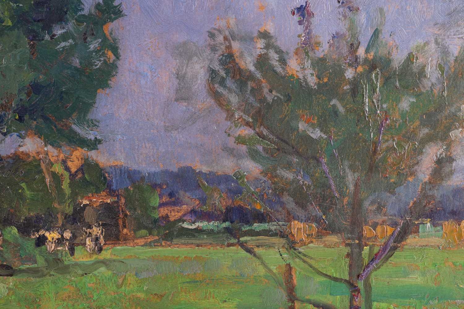 German Grobe | A Farm Landscape | MutualArt