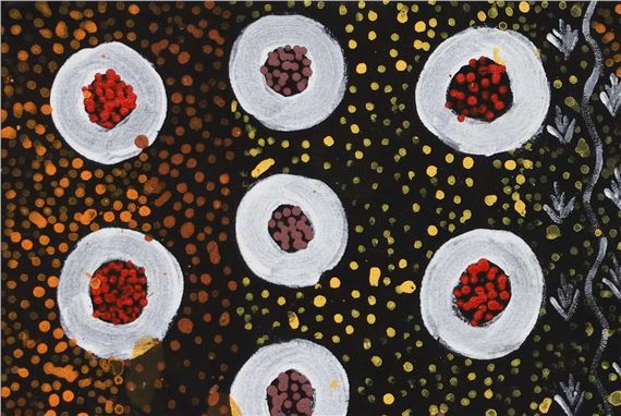 Kayleen Mitchell | Goanna Eggs (2022) | MutualArt