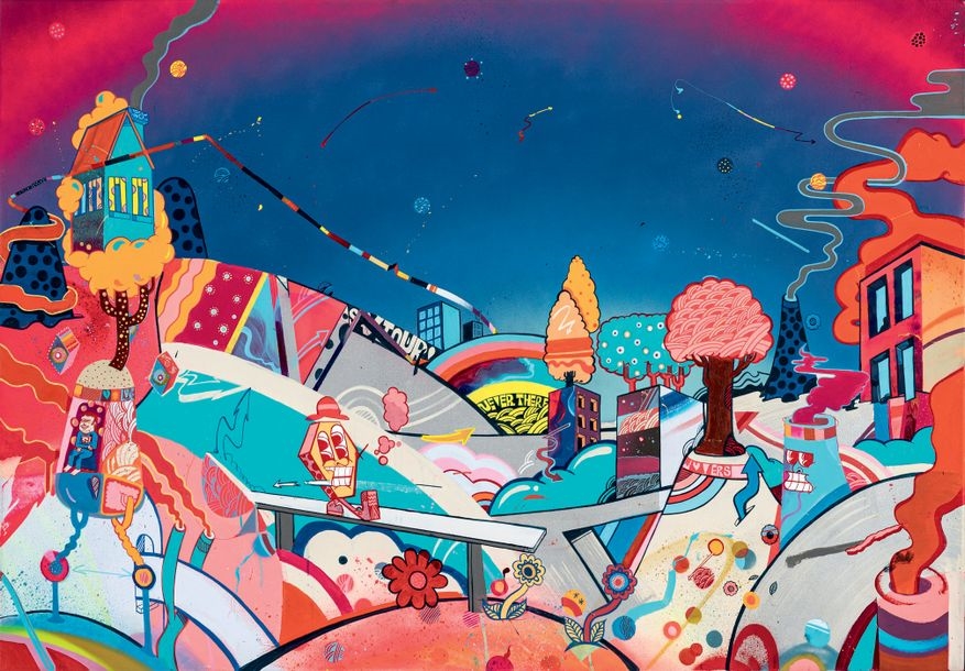 Sickboy | b. 1980) Tell you today (2013) | MutualArt