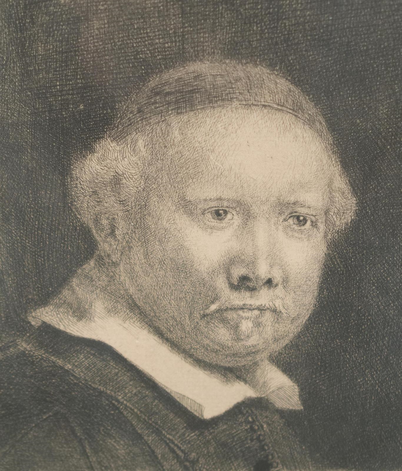 Rembrandt van Rijn | Peter and John at the Gate of the Temple (Bartsch ...