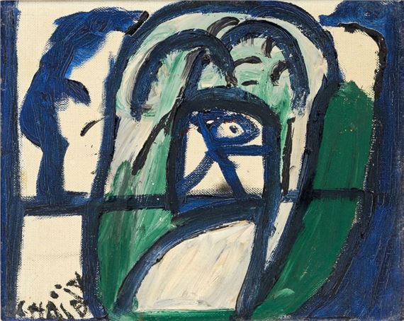 Chaibia Tallal | Garden door (1971) | MutualArt