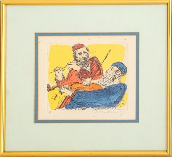 Ira Moskowitz | Ira Moskowitz Musicians Artist Press Color Etching ...
