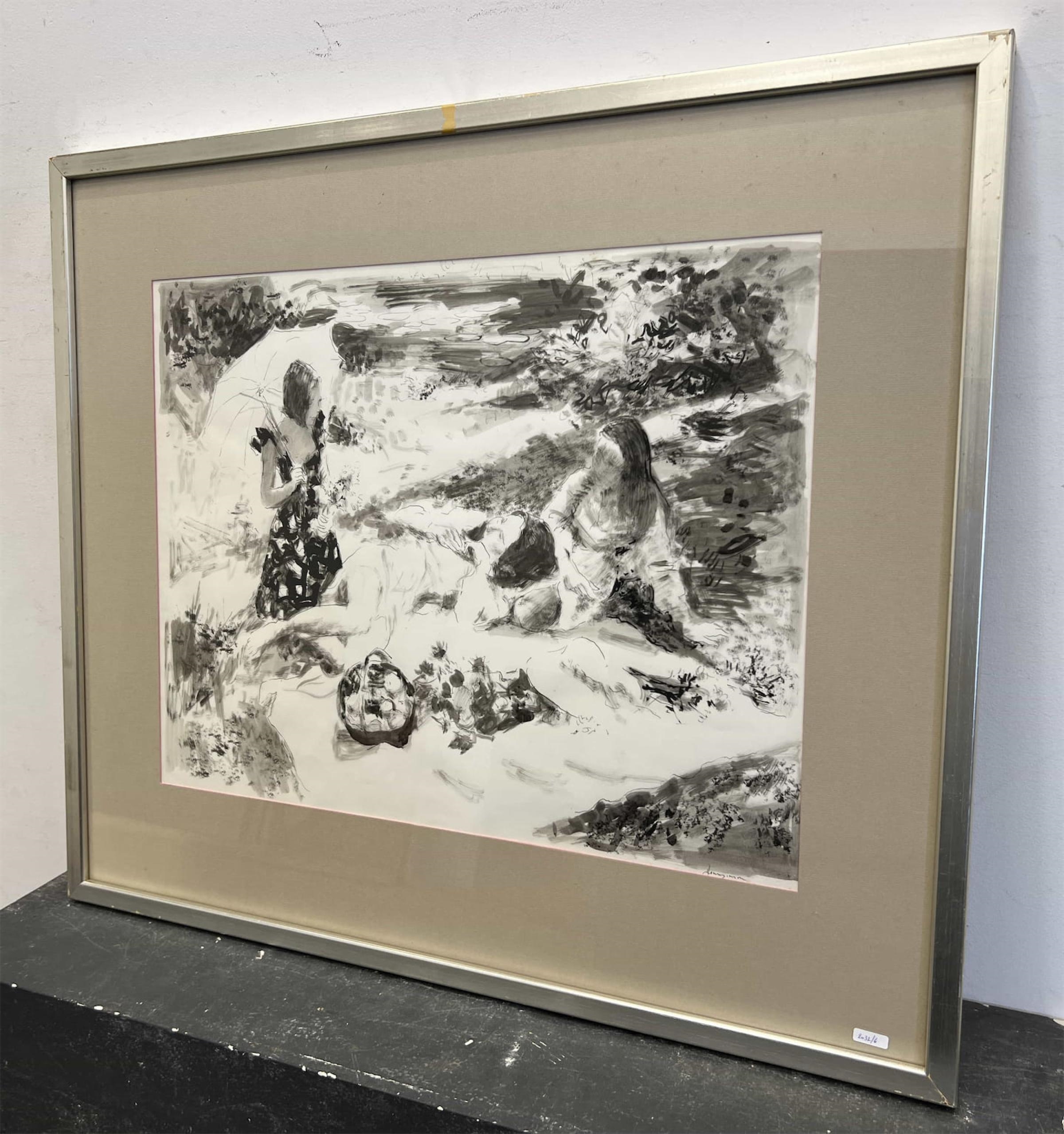 Henri Simon | Le Déjeuner sur l'herbe | MutualArt