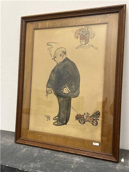 Jacques Ochs | Caricature (1908) | MutualArt