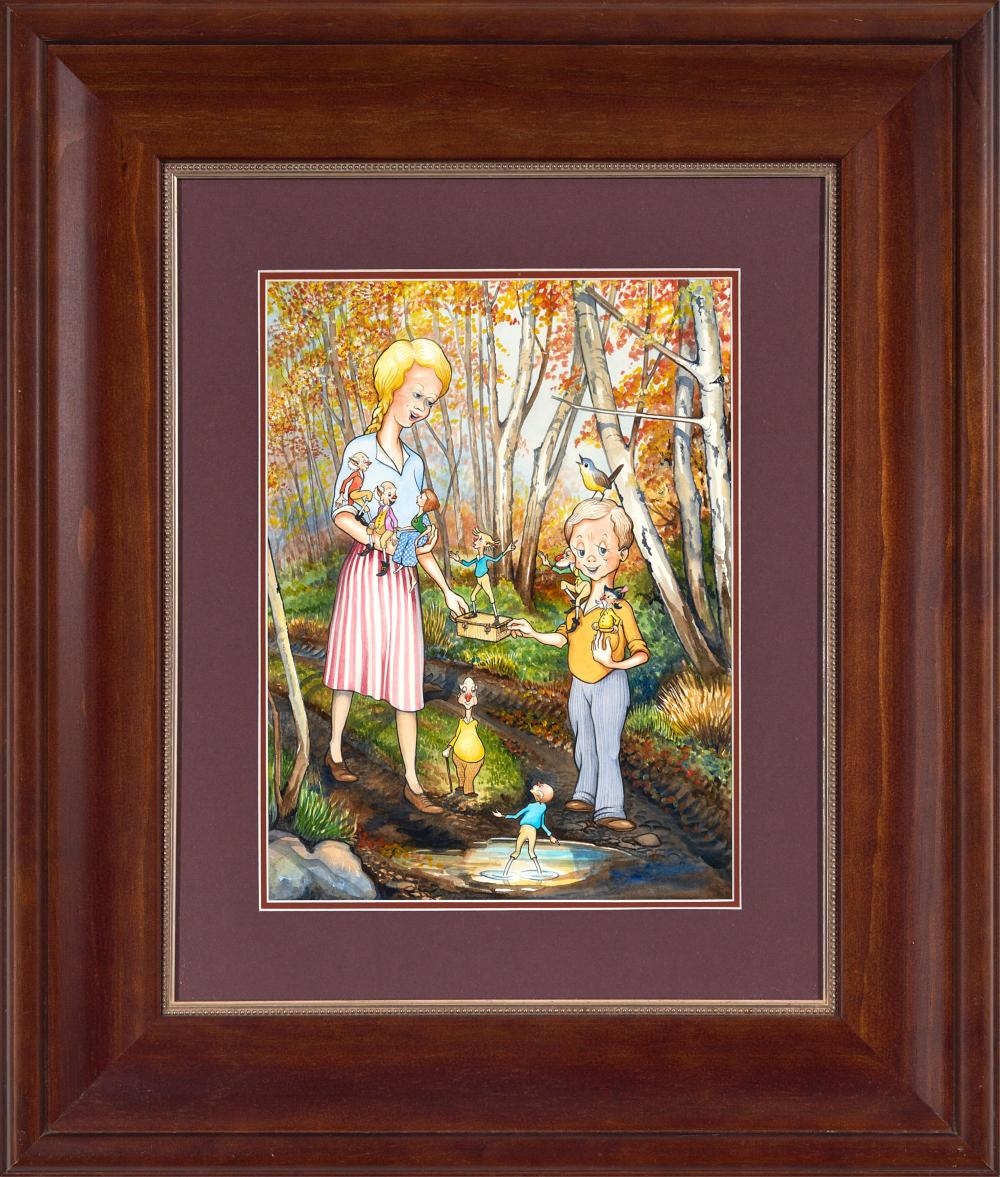 Charles Newman | Our Small Friends (Illustration for Children's Book ...