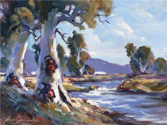 Alan Grosvenor | River Gums | MutualArt