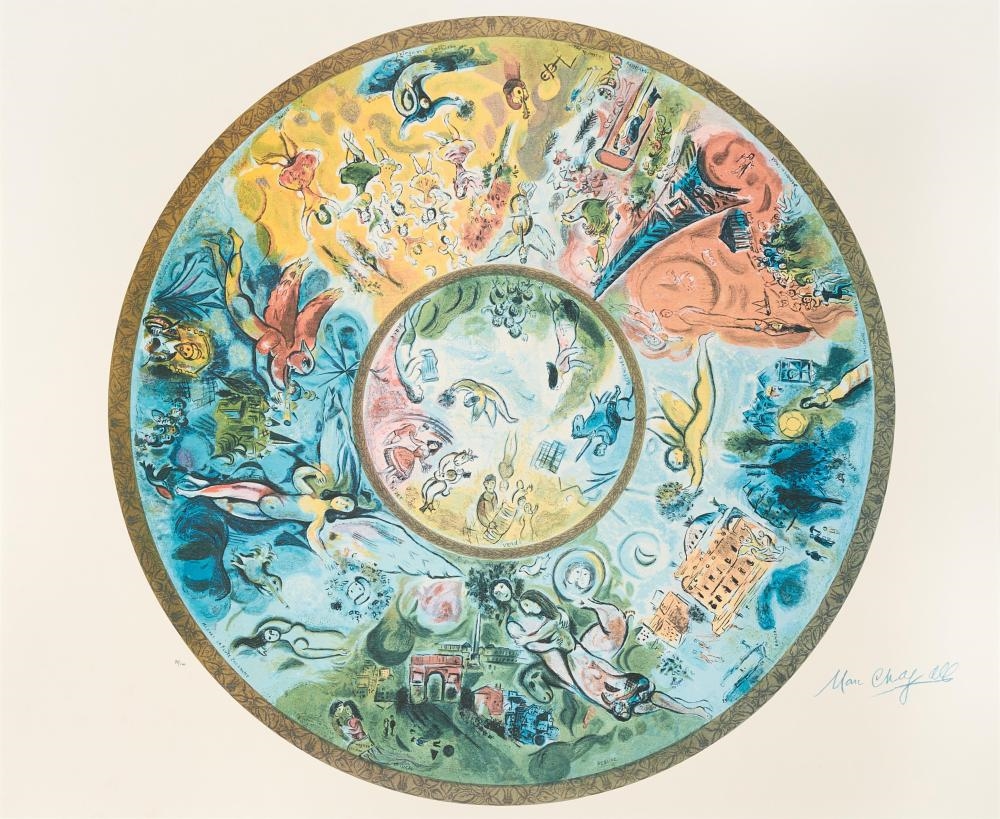 Marc Chagall | Paris Opera House Ceiling | MutualArt