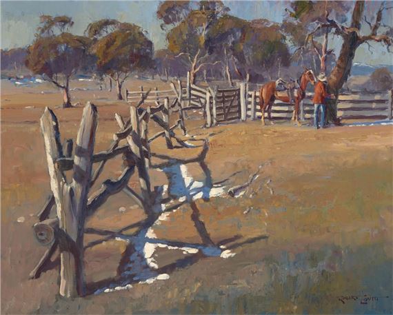 Robert Lovett | The Stockyard | MutualArt
