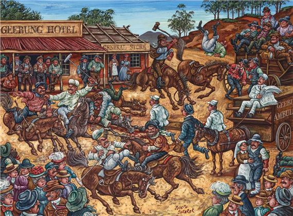 Joseph Denham Shearer | Somewhere up the Country (1928) | MutualArt