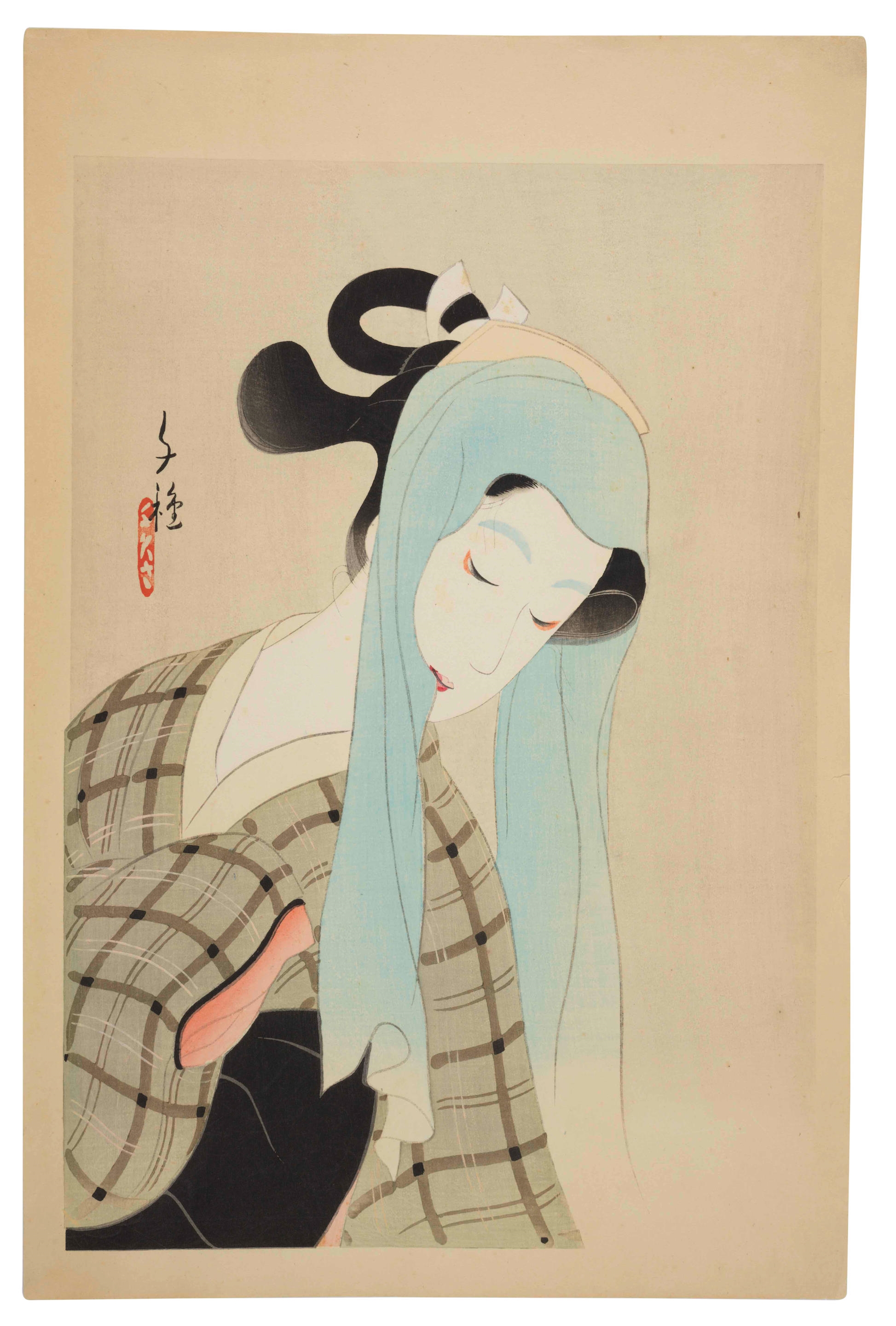 Rakusan Tsuchiya | Three prints of various sizes and formats: the first ...