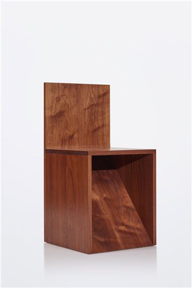 Donald Judd | Forward Slant Chair 84 (1988) | MutualArt