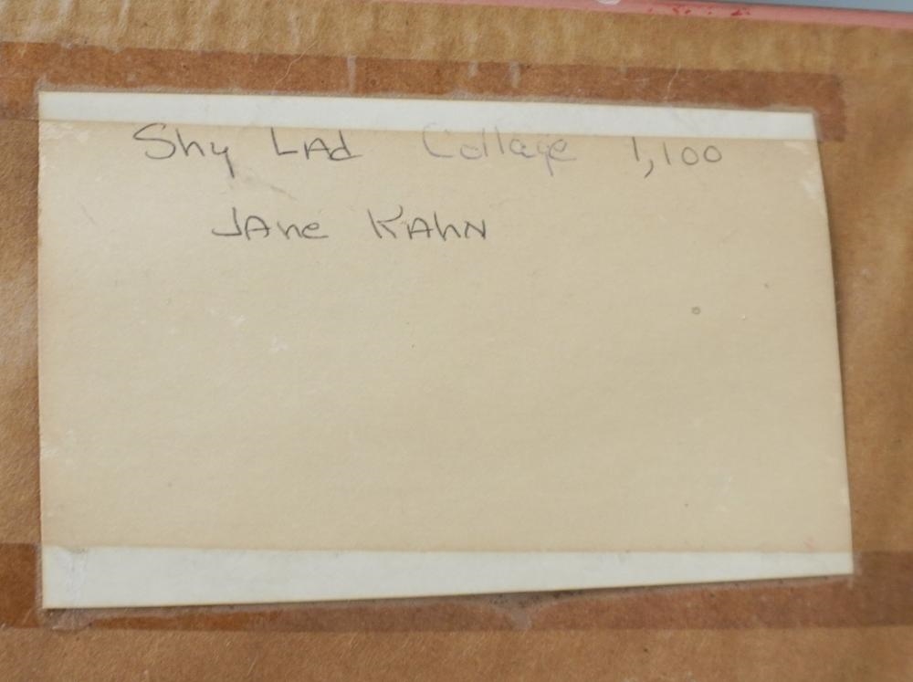 Jane Kahn | Shy Lad (20th Century) | MutualArt