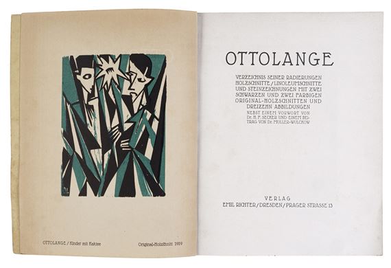 Otto Lange | Holzschnitte, Linoleumschnitte und Steinzeichnungen (1919 ...