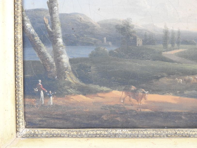 Jean-Victor Bertin | Landscape animated with characters and animals | MutualArt