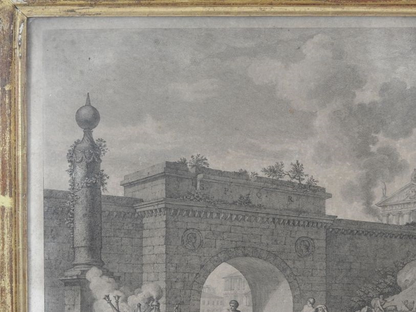 Augustin Pajou | The sacking of Rome by the Gauls under Brennus | MutualArt