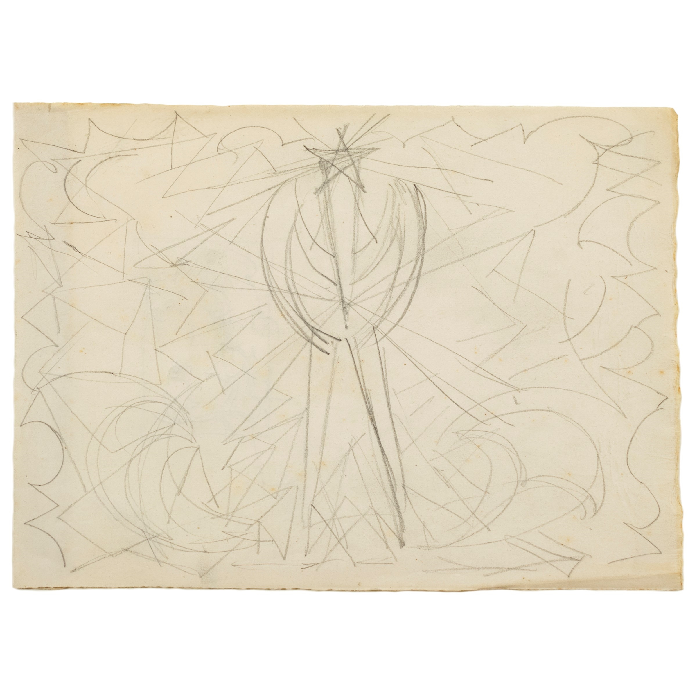 Giacomo Balla | Genio Futurista-studio (Circa 1925) | MutualArt