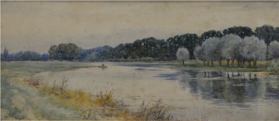 Robert Winchester Fraser | Riverscene | MutualArt