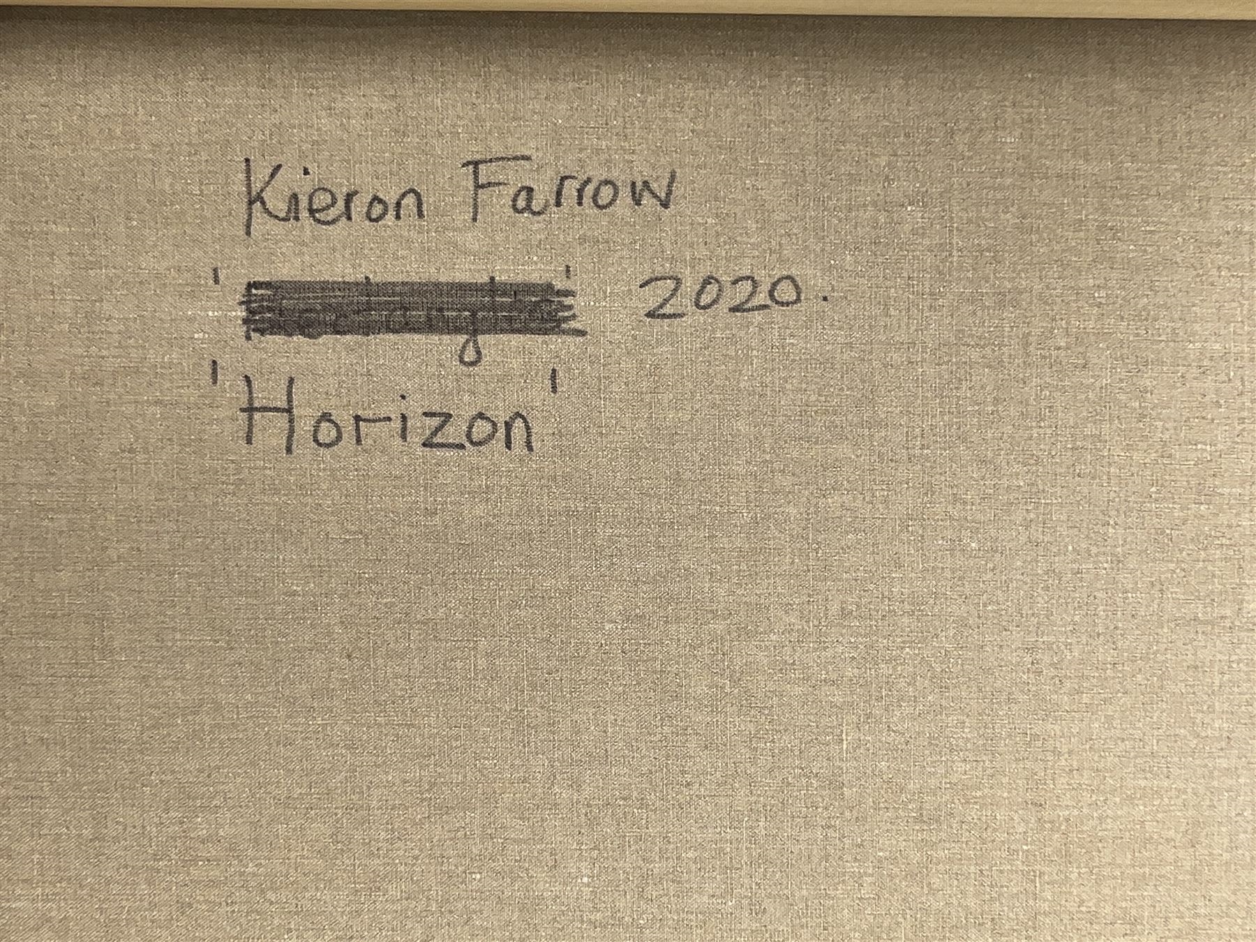 Kieron Farrow | Horizon (2020) | MutualArt