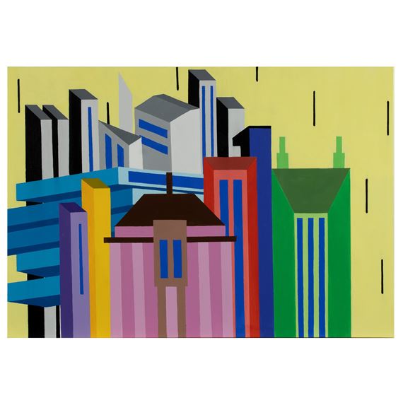 Tancredi Fornasetti | Alba di pioggia (2024) | MutualArt