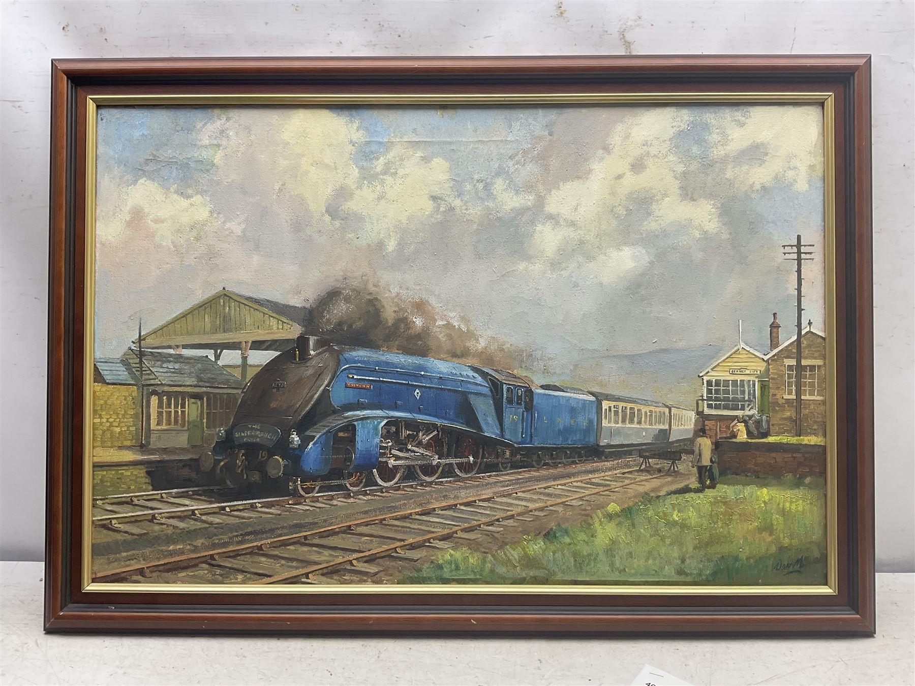 Don Micklethwaite | LNER Bittern at Seamer Station | MutualArt